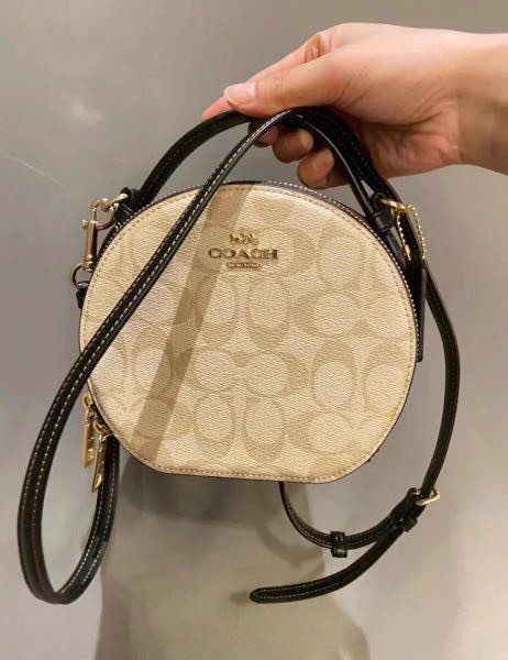 Coach Round Canteen Sling Bag, Women's Fashion, Bags & Wallets, Cross ...