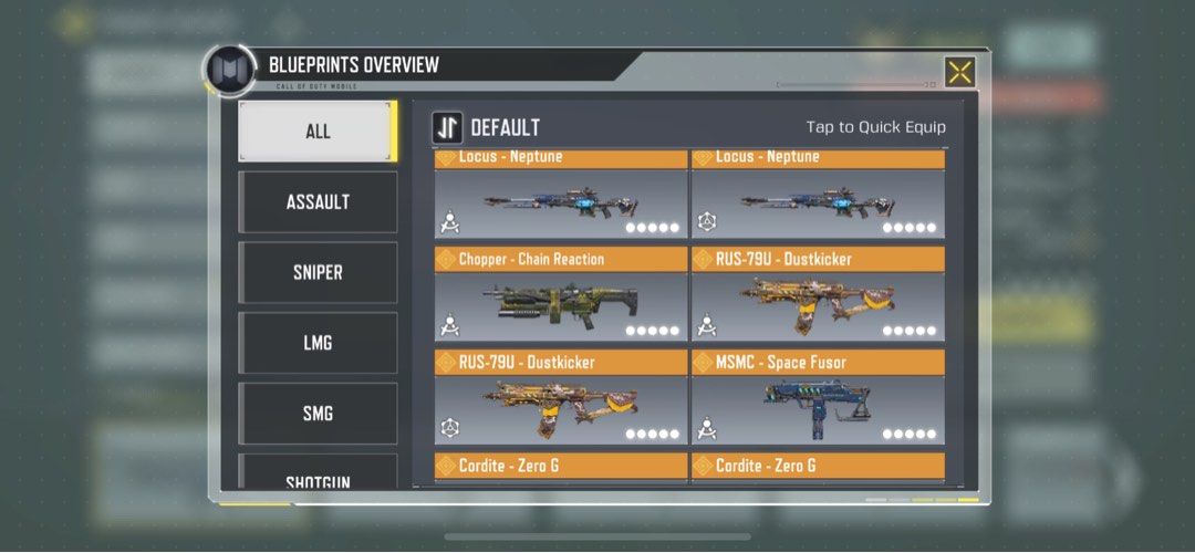CODM Account (2 Mythics, 17 Legendaries, rare skins and blueprints ...