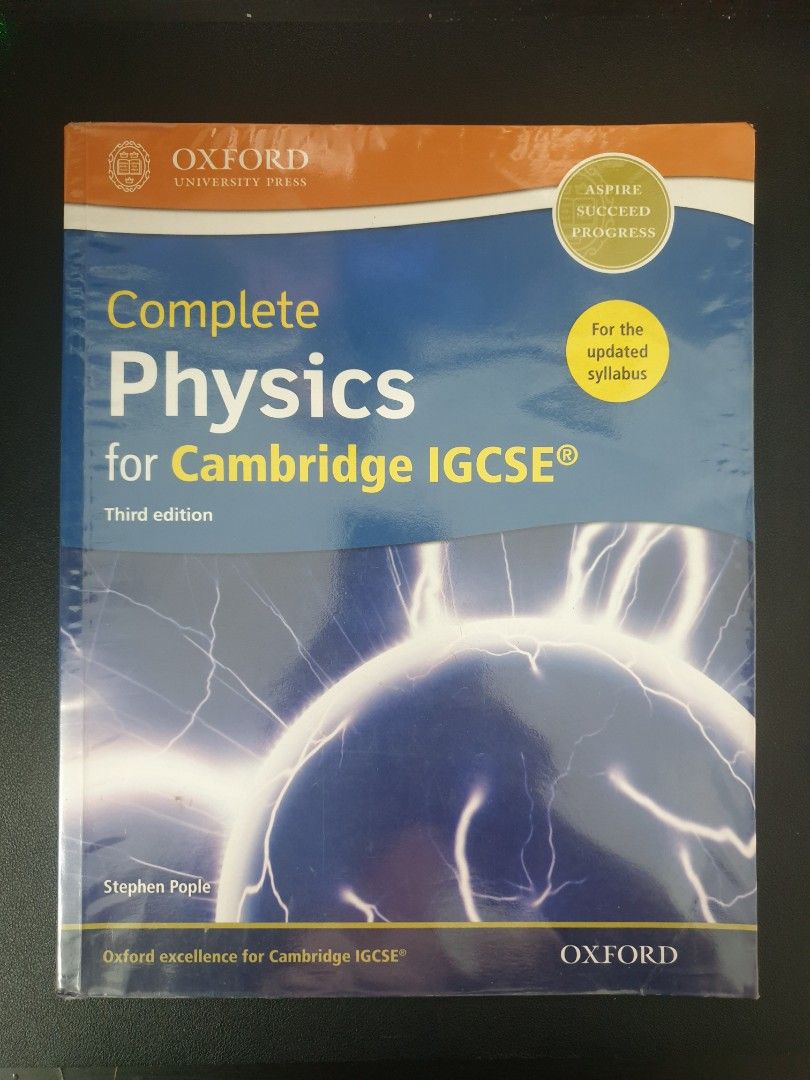 Complete Physics for Cambridge IGCSE (3rd Edition), Hobbies & Toys, Books & Magazines, Textbooks ...