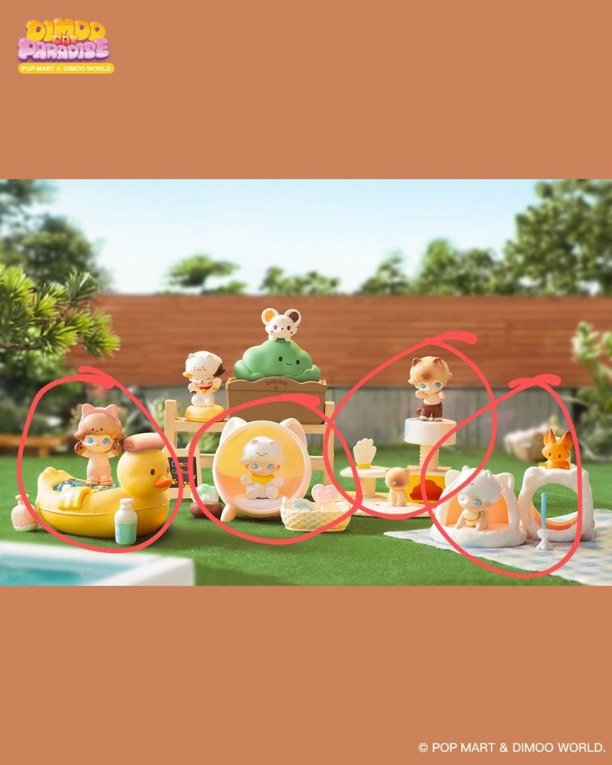 ALL TAKEN***CONFIRMED** SHARING POPMART DIMOO CAT PARADISE SERIES ...