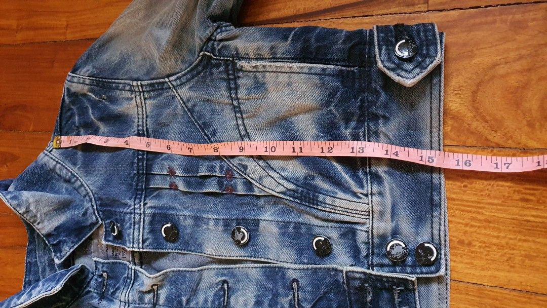 Cropped Maong Jacket, Women's Fashion, Coats, Jackets and Outerwear on ...