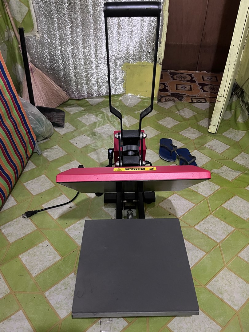 Cuyi Heat Press Machine 38 by 38 cm for A4 with Heat Pad, Commercial ...