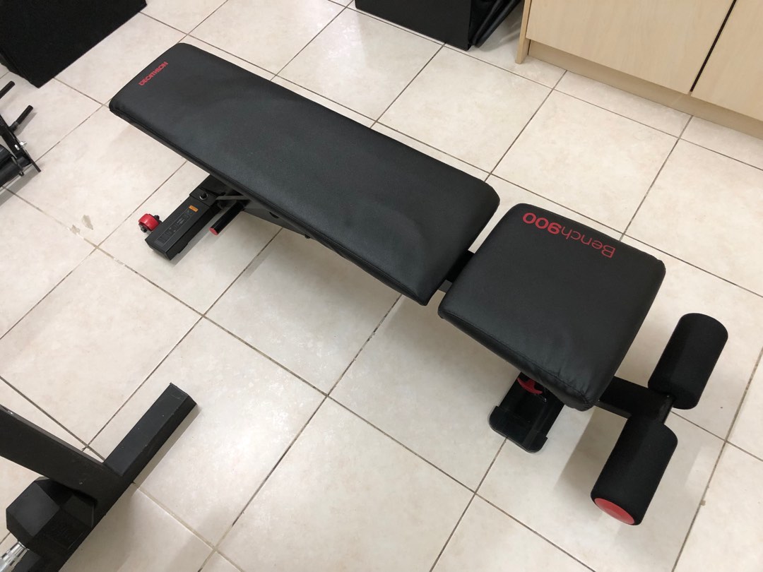 Decathlon Domyos Bench 900 Adjustable Bench, Sports Equipment, Exercise ...