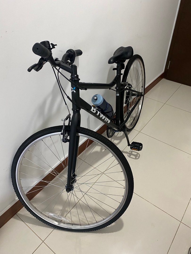 Decathlon hybrid bike riverside 100, Sports Equipment, Bicycles & Parts, Bicycles on Carousell