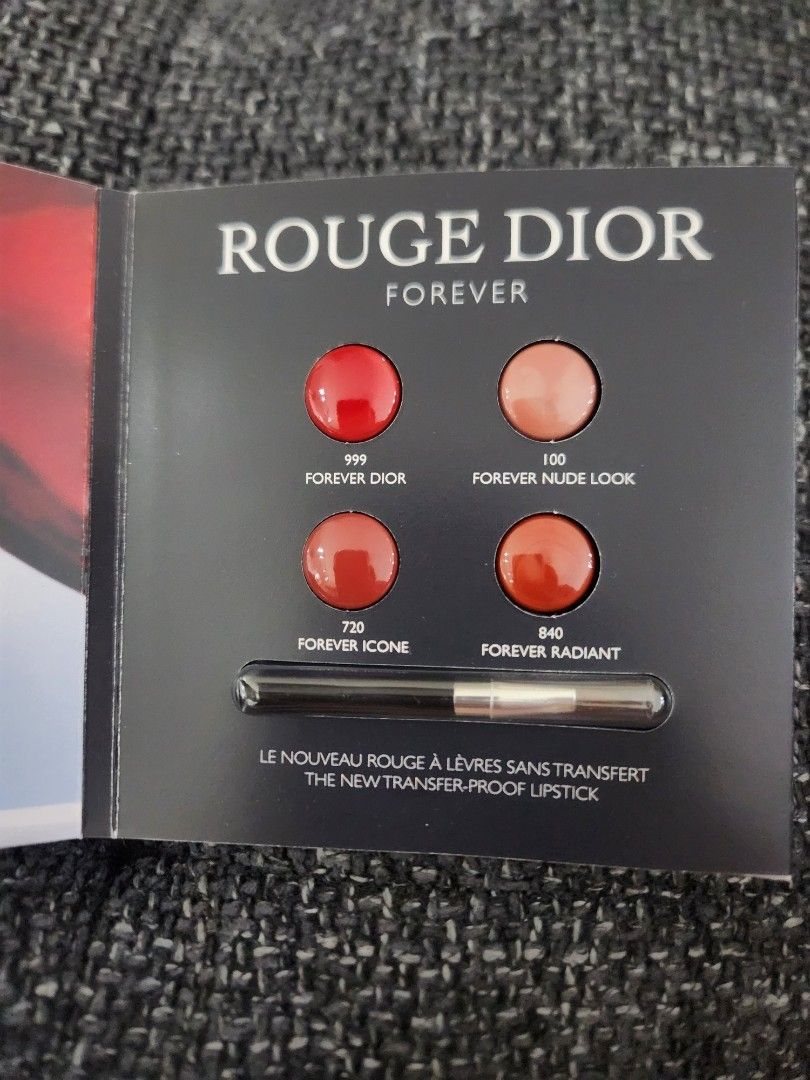 Dior makeup sample, Beauty & Personal Care, Face, Makeup on Carousell