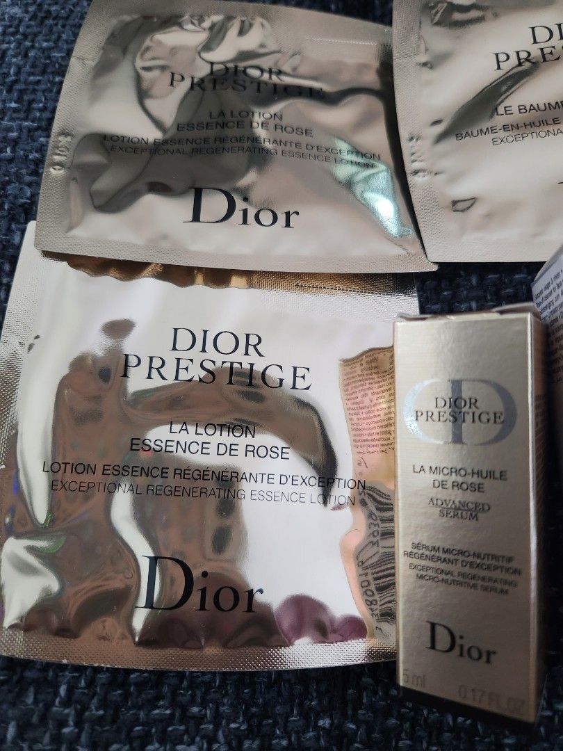 Dior skincare sample, Beauty & Personal Care, Face, Face Care on Carousell
