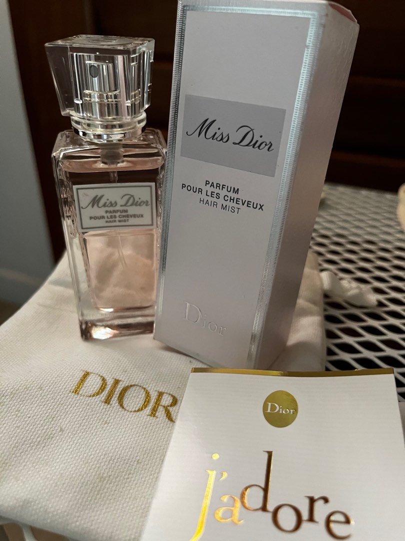 Dior-Miss Dior Parfum Hair Mist 30ml + freebie, Beauty & Personal Care ...