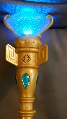 DISNEY Elena of Avalor Magical Scepter of Light Motion Activated Lights ...