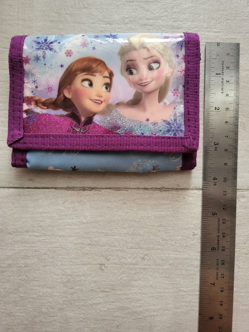 Disney Frozen Elsa Anna wallet, Babies & Kids, Babies & Kids Fashion on ...