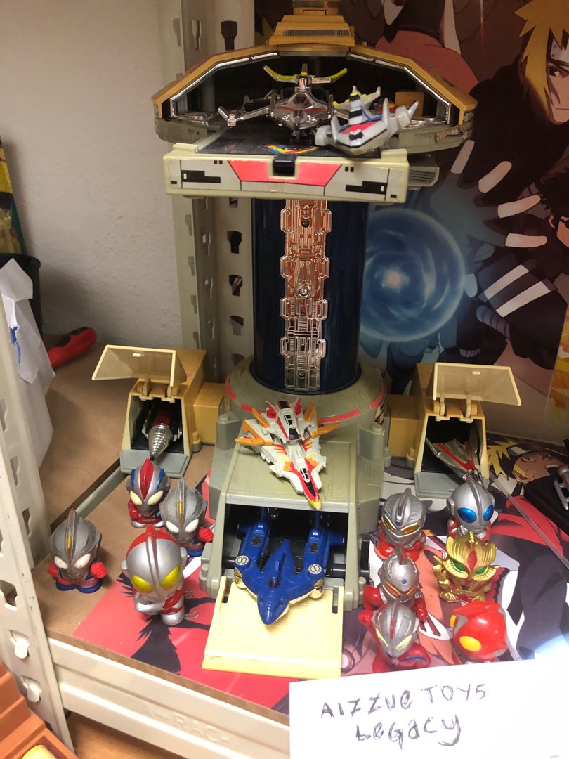 DX TPC/GUTS Base Ultraman Tiga/ Dyna, Hobbies & Toys, Toys & Games on Carousell