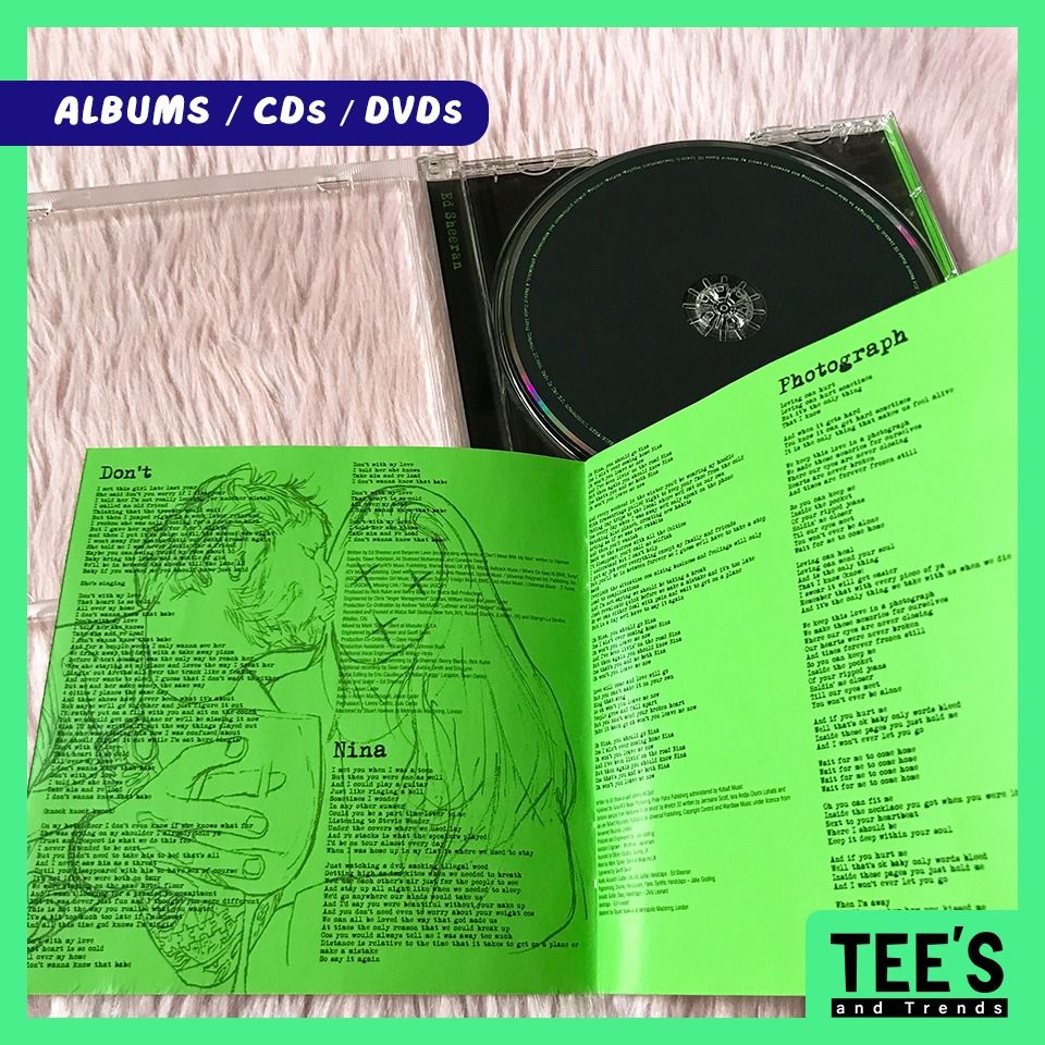 Ed Sheeran - Multiply, Hobbies & Toys, Music & Media, CDs & DVDs on Carousell