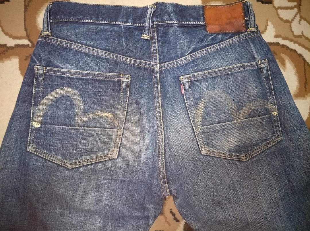 EVISU SELVAGE JEANS DESIGN & MADE ONLY BY YAMANE IN JAPAN MADE IN JAPAN ...