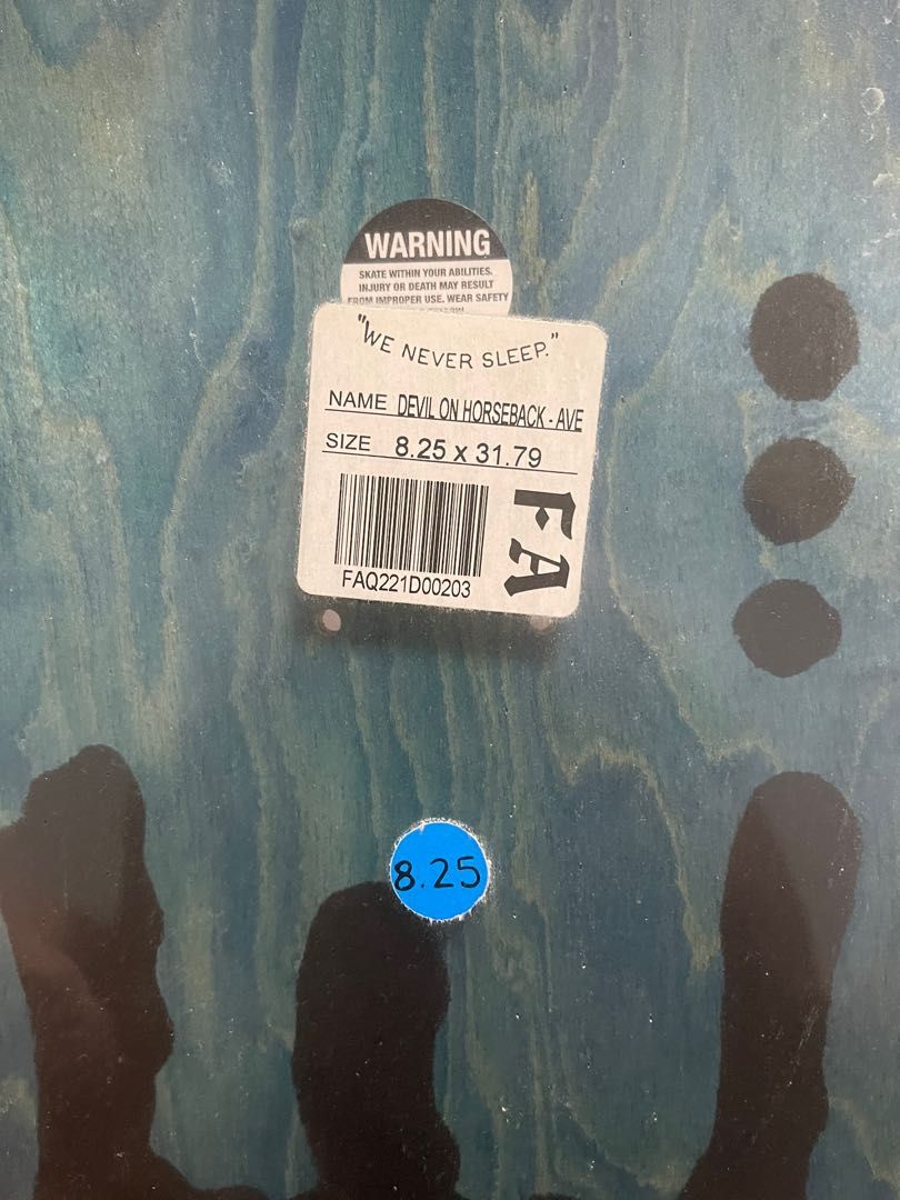 FA Skateboard Devil on horseback, Sports Equipment, Sports & Games ...