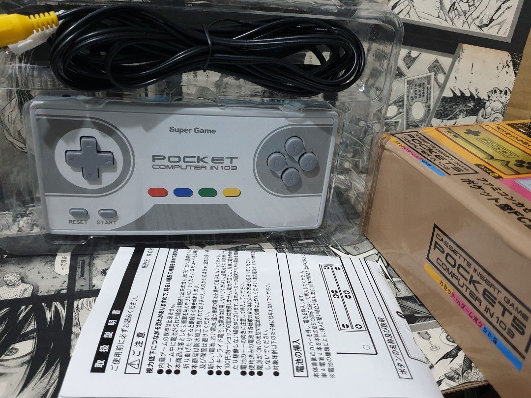 Family Computer Clone FC Pocket Portable Japan, Video Gaming, Video ...