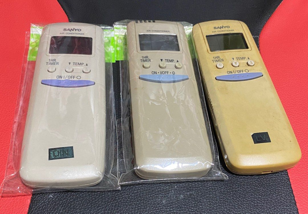 Fast deal! SANYO AIRCON REMOTE, TV & Home Appliances, Air Conditioners & Heating on Carousell