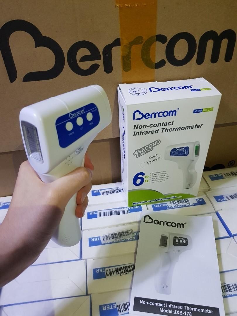 FDA APPROVED THERMAL GUN INFRARED THERMOMETER, Health & Nutrition ...