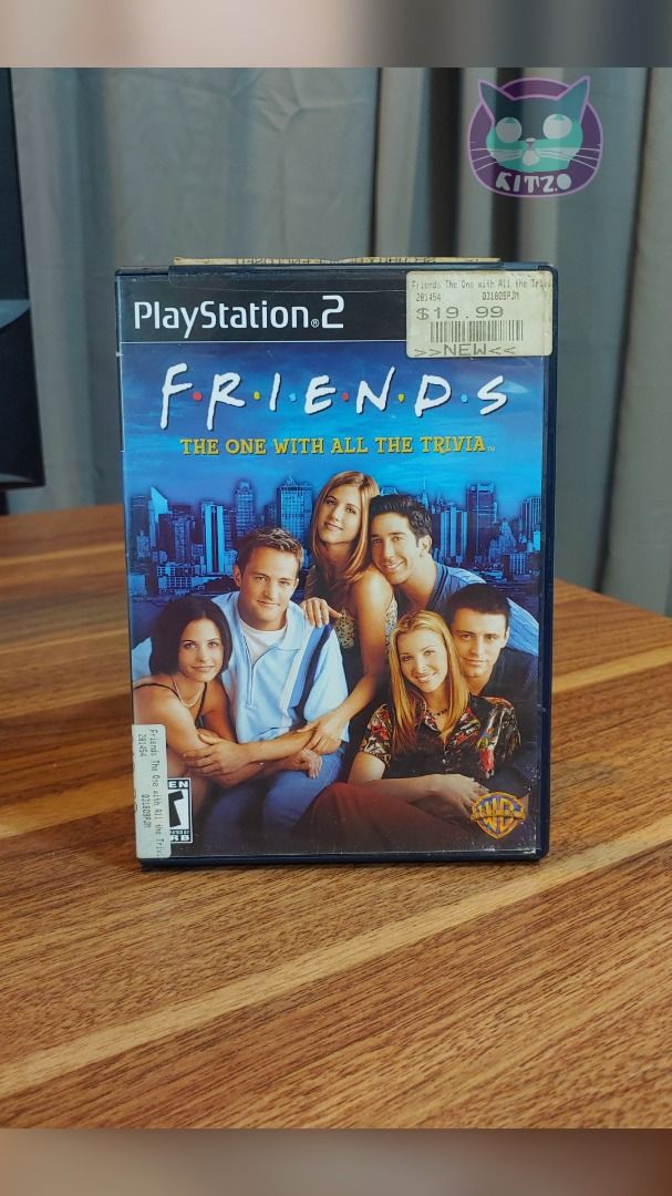 Friends The One With All The Trivia - PS2, Video Gaming, Video Games ...