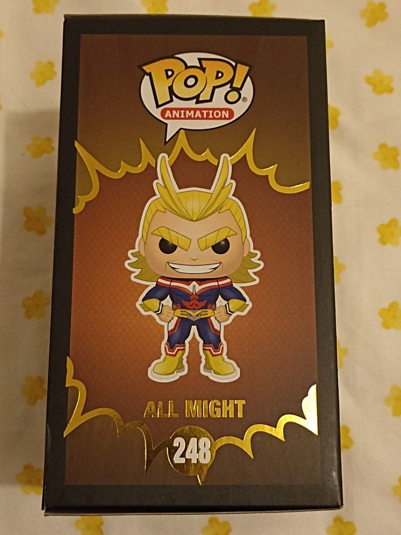 Funko Pop MHA All Might Silver Chrome, Hobbies & Toys, Toys & Games on ...