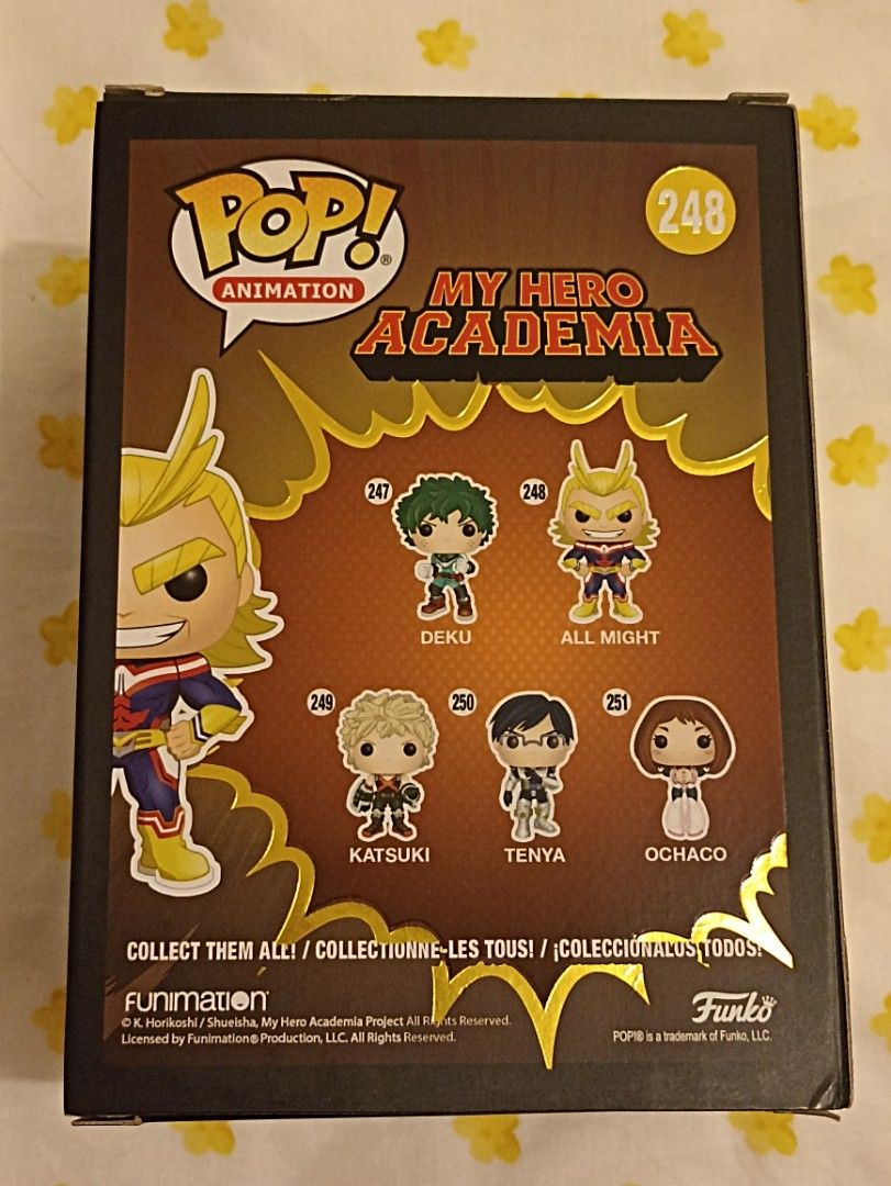 Funko Pop MHA All Might Silver Chrome, Hobbies & Toys, Toys & Games on ...