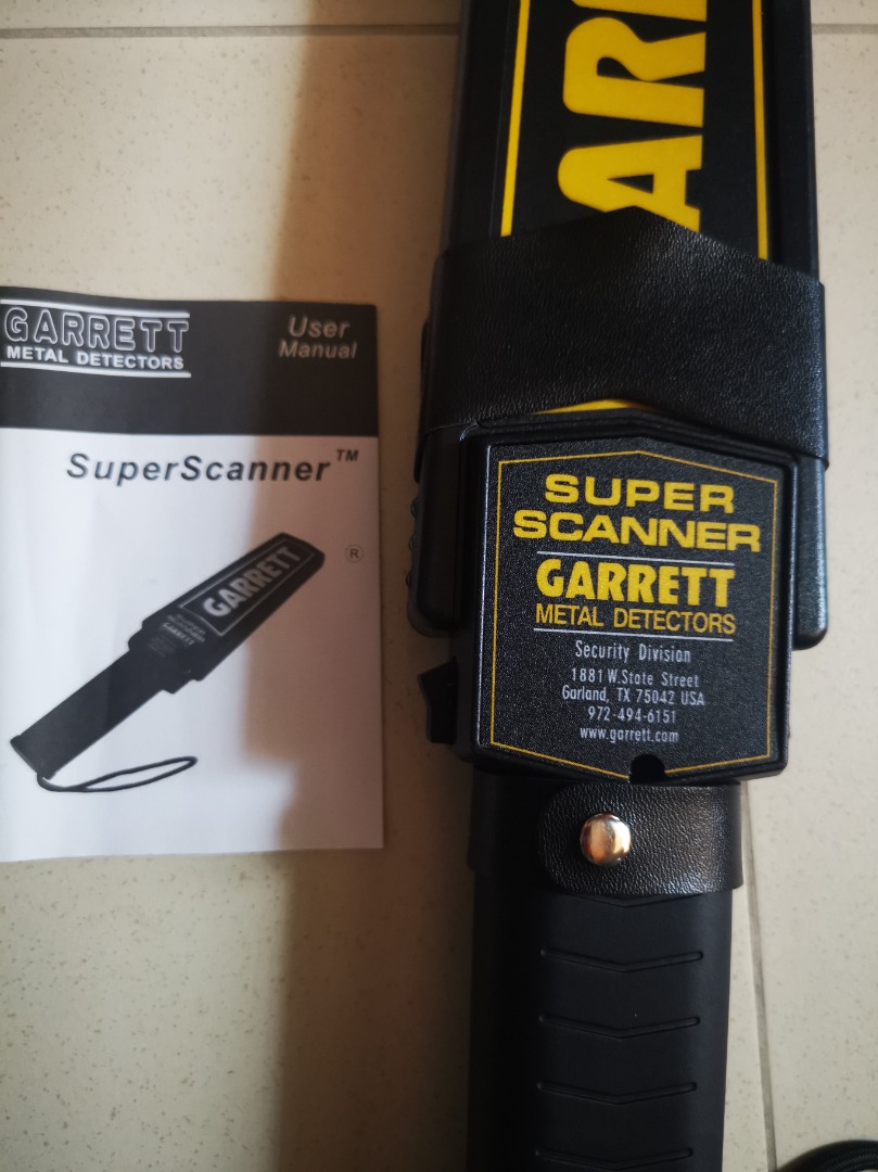 GARRETT SUPER SCANNER / METAL DETECTOR 1165180, Computers & Tech ...
