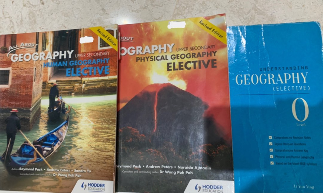 Geography textbook, Hobbies & Toys, Books & Magazines, Textbooks on ...