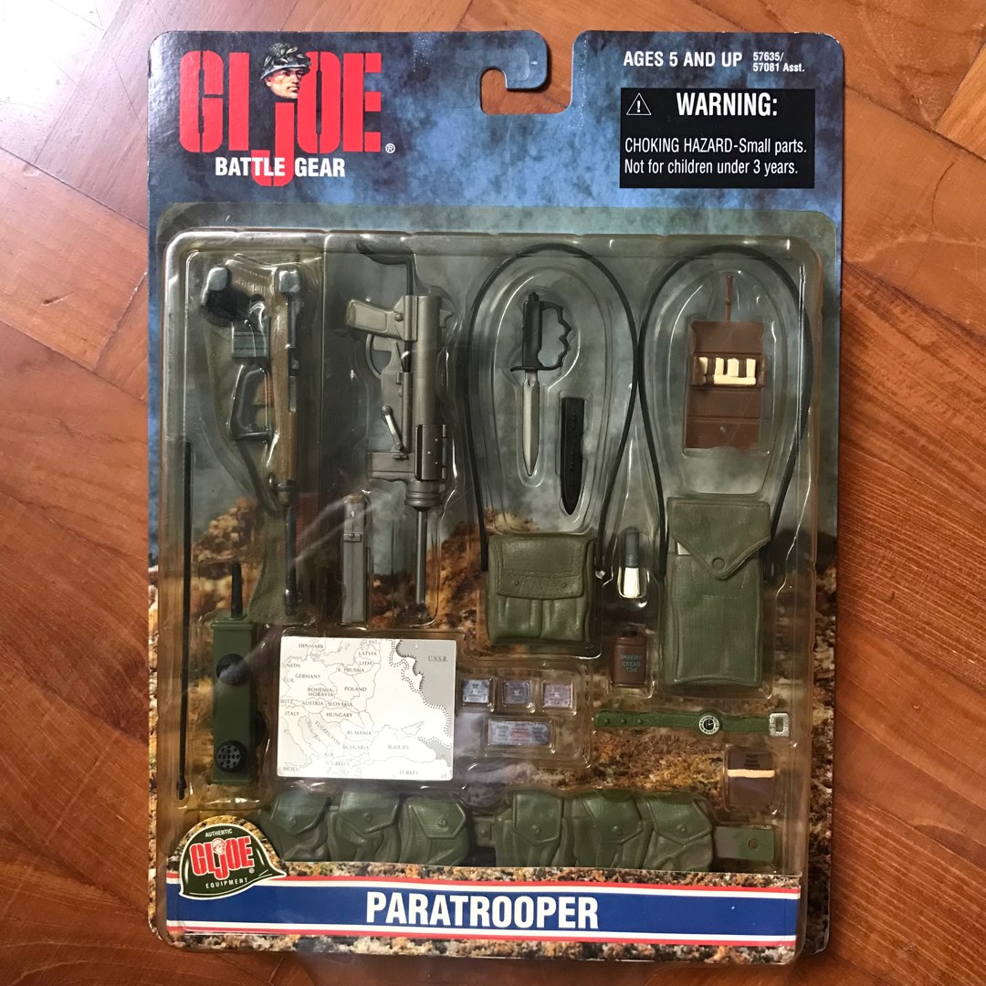 GI Joe battle gear accessories (paratrooper), Hobbies & Toys, Toys ...