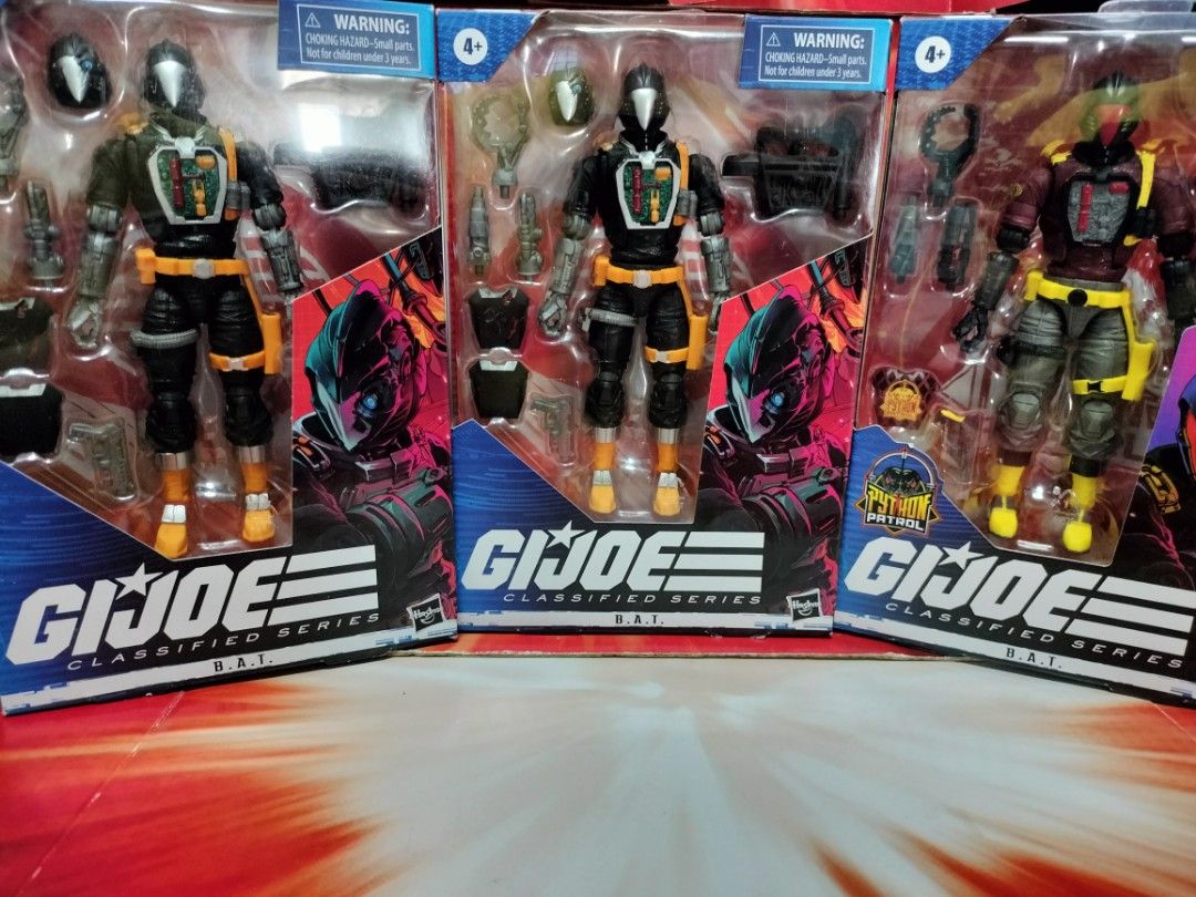 GI joe Classified Series B.A.T.S and Python patrol B.A.T, Hobbies ...