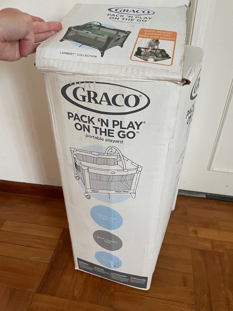 Graco pack and play, Babies & Kids, Baby Nursery & Kids Furniture, Cots ...