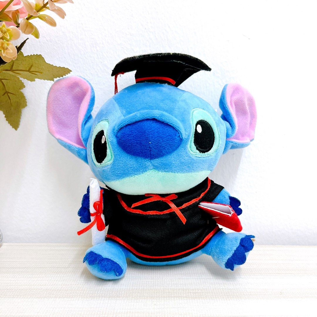 Graduate Stitch Plush, Hobbies & Toys, Toys & Games on Carousell