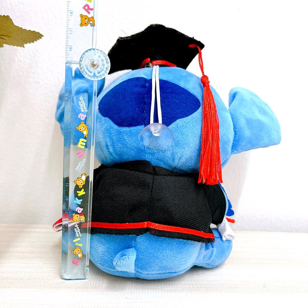 Graduate Stitch Plush, Hobbies & Toys, Toys & Games on Carousell