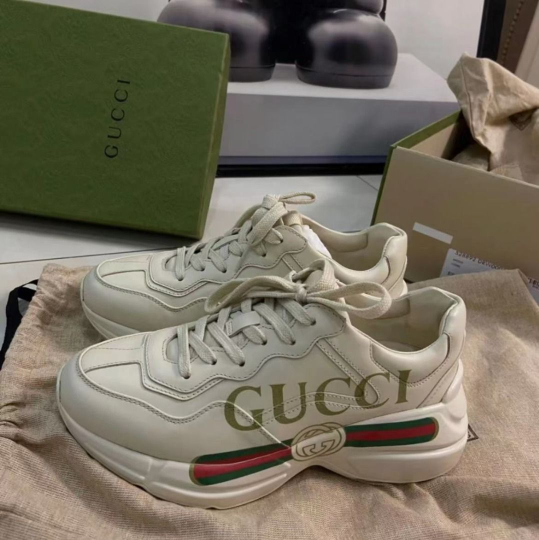 GUCCI Rhyton, Luxury, Sneakers & Footwear on Carousell