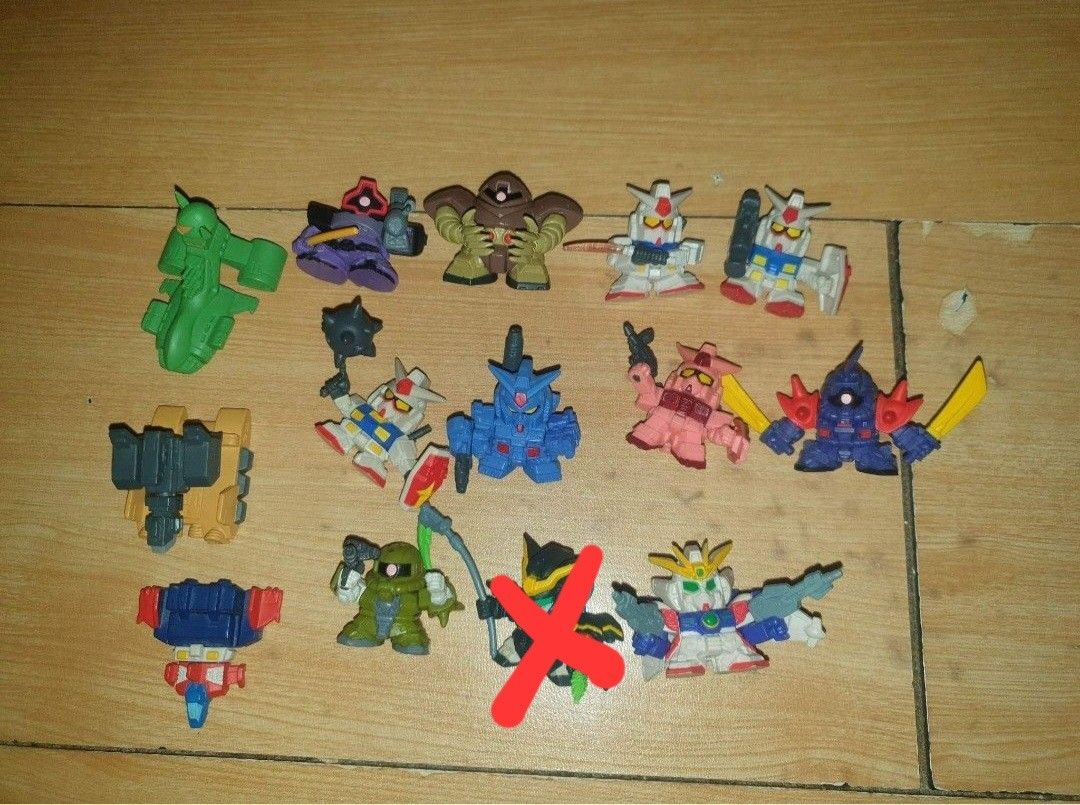 Gundam chibis toys, Hobbies & Toys, Toys & Games on Carousell