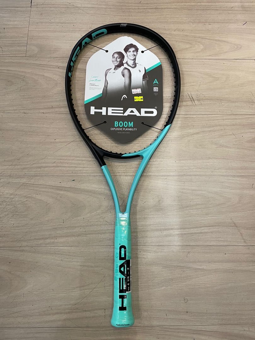 HEAD BOOM TEAM TENNIS RACKET, 運動產品, 運動與體育, 運動與體育 - 球拍和球類運動 - Carousell