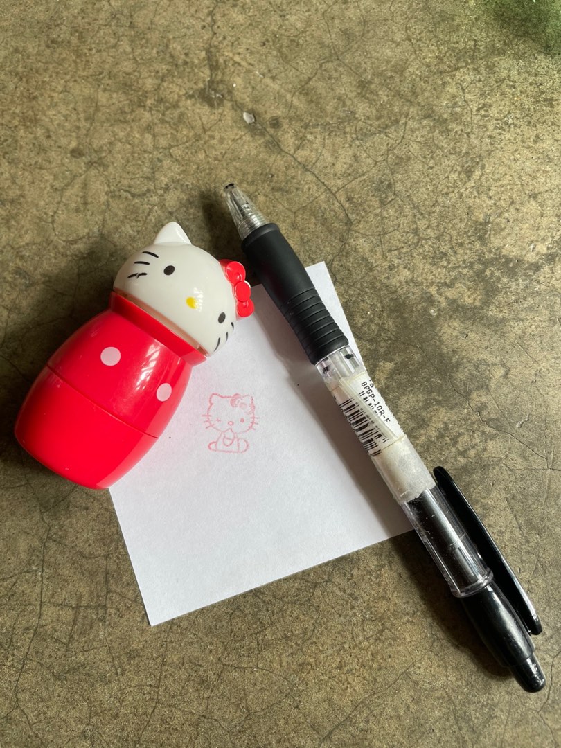 Hello kitty stamp, Hobbies & Toys, Stationery & Craft, Stationery ...