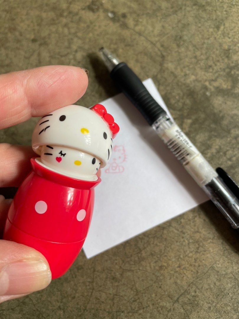 Hello kitty stamp, Hobbies & Toys, Stationery & Craft, Stationery ...