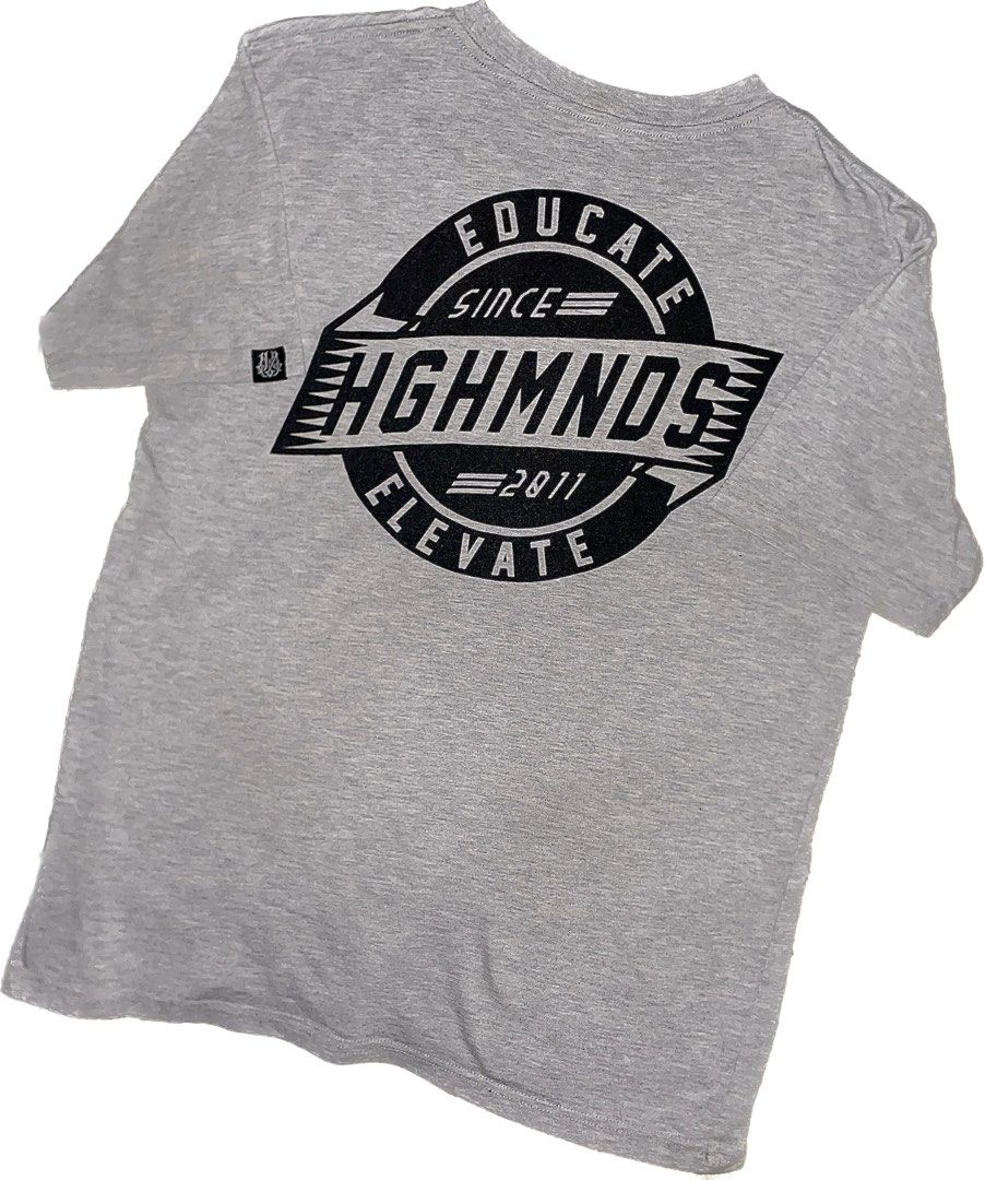 HIGHMINDS (HGHMNDS) Gray Tee/Shirt - XL, Men's Fashion, Tops & Sets ...