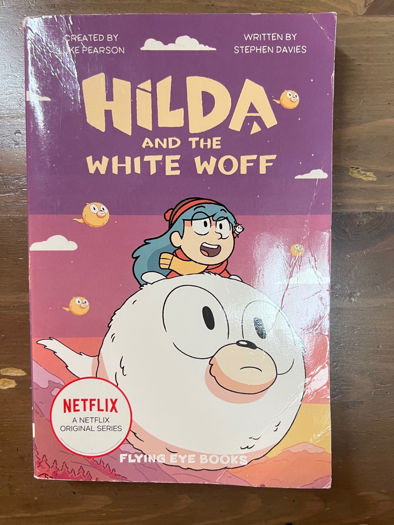 Hilda and the white woff, 興趣及遊戲, 書本 & 文具, 小說 & 故事書 - Carousell