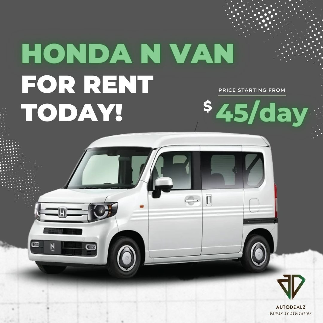 Honda N Van from $45/day, Cars, Commercial Vehicles, Rentals on Carousell