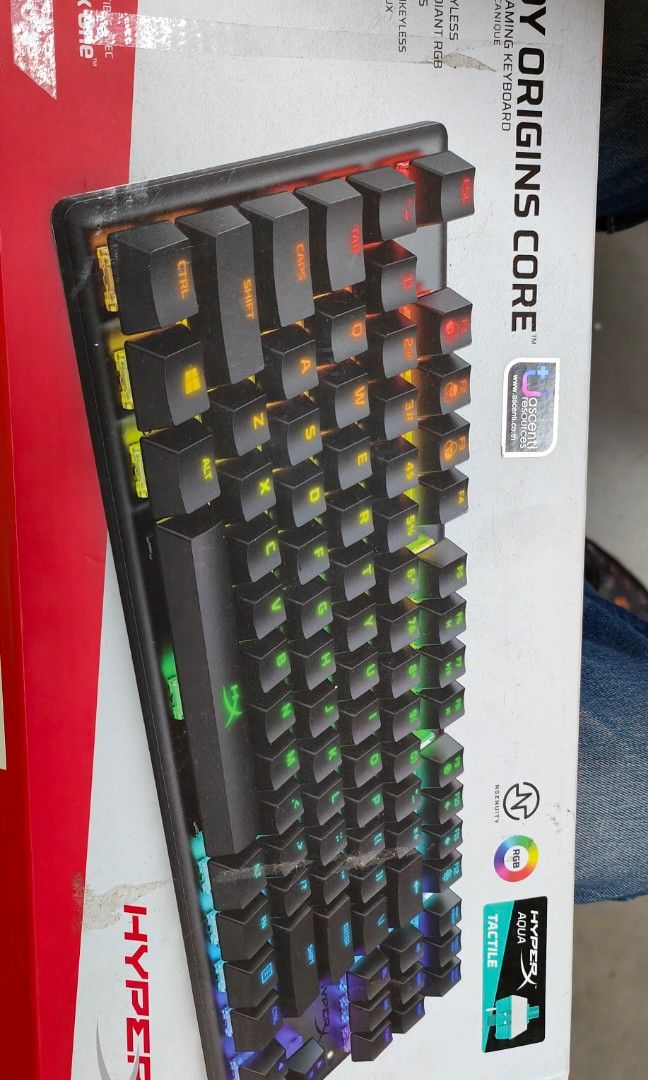 hyperx alloy origins core keyboard, Computers & Tech, Parts ...