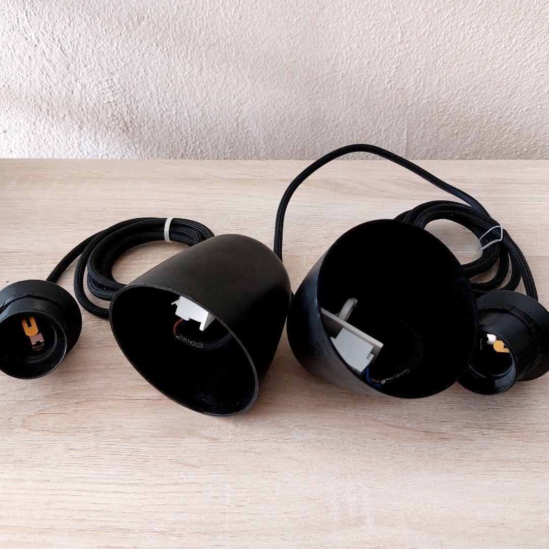 Ikea Ceiling Light Cord sets (2 for RM20), Furniture & Home Living ...