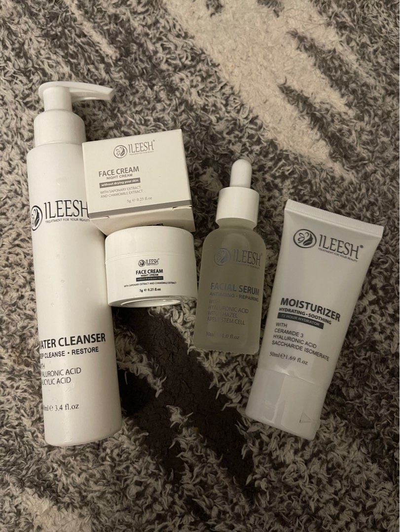 ileesh set, Beauty & Personal Care, Face, Face Care on Carousell