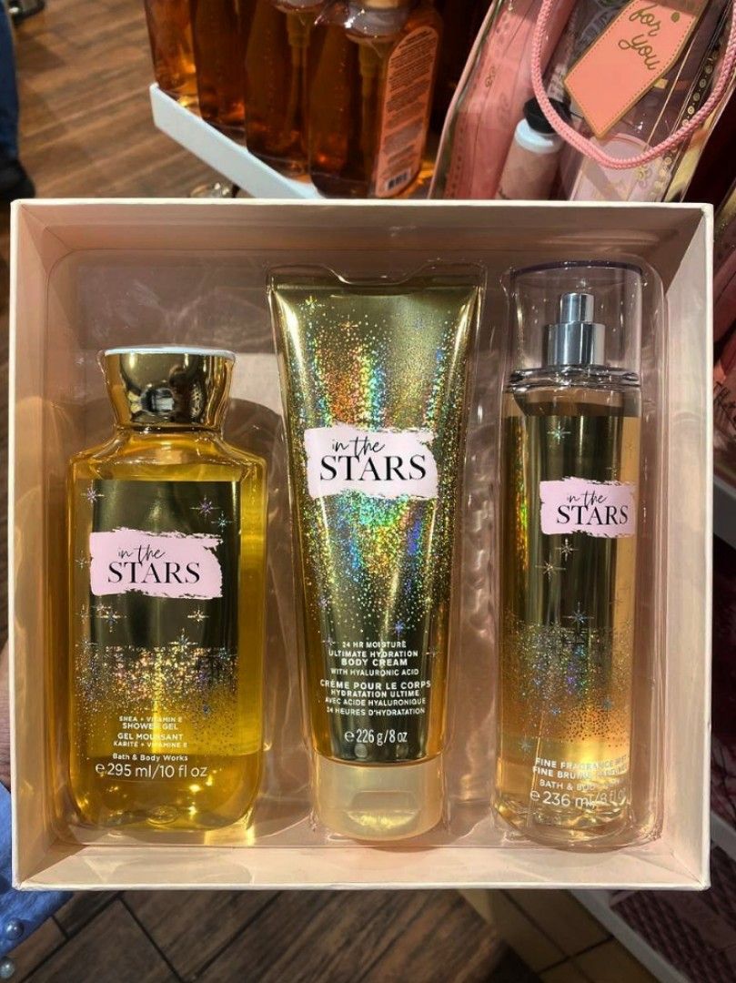 IN THE STARS FULLSIZE GIFT SET BBW, Beauty & Personal Care, Fragrance ...