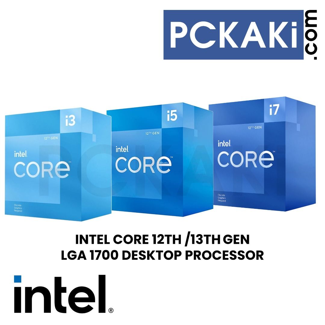 INTEL i3 i5 i7 i9 12TH GEN DESKTOP PROCESSOR / INTEL CPU & MOTHERBOARD ...