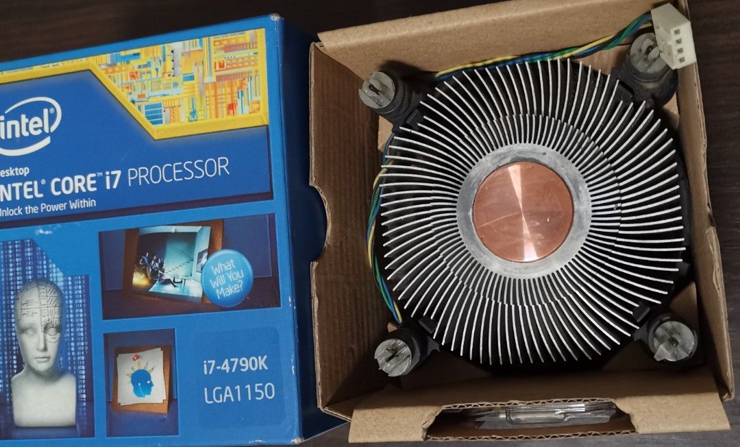 Intel i7 4790K CPU processor, Computers & Tech, Parts & Accessories ...