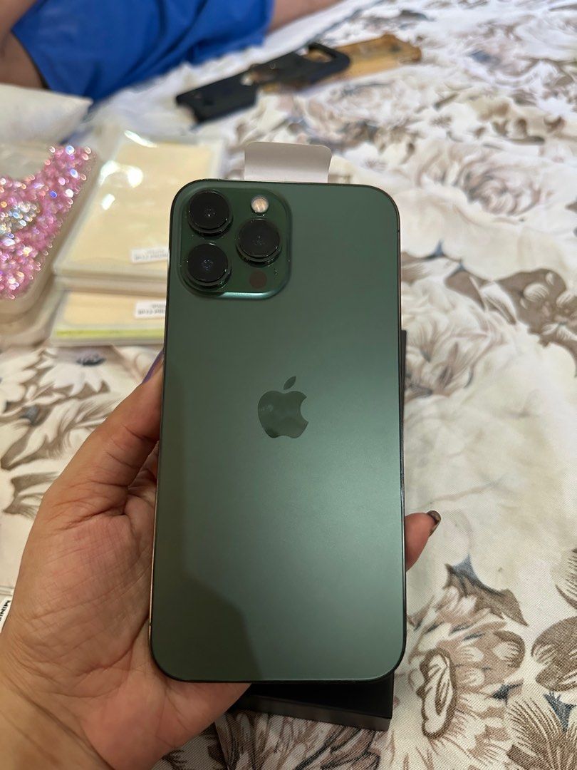 iphone 13 pro max alphine green, Mobile Phones & Gadgets, Mobile ...