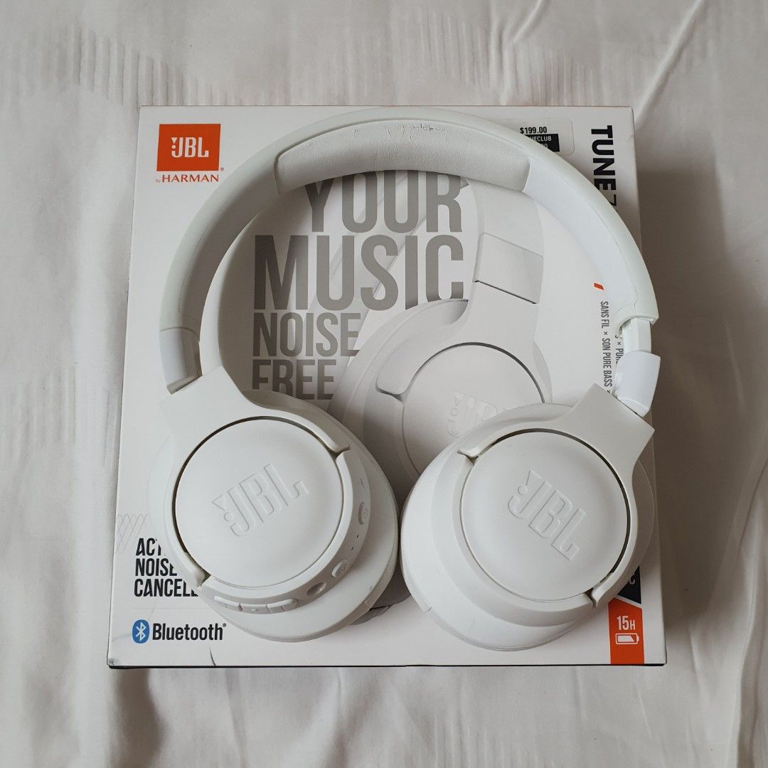 JBL TUNE 750BT NC| Wireless, Active Noise Cancelling, Audio, Headphones & Headsets on Carousell