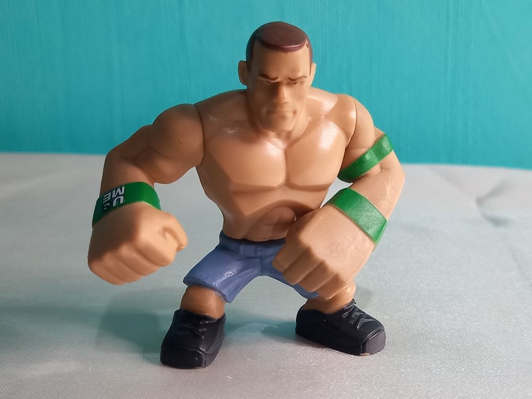 John Cena and Alex Riley WWE Mattel Rumblers Mini Figures with extra ...