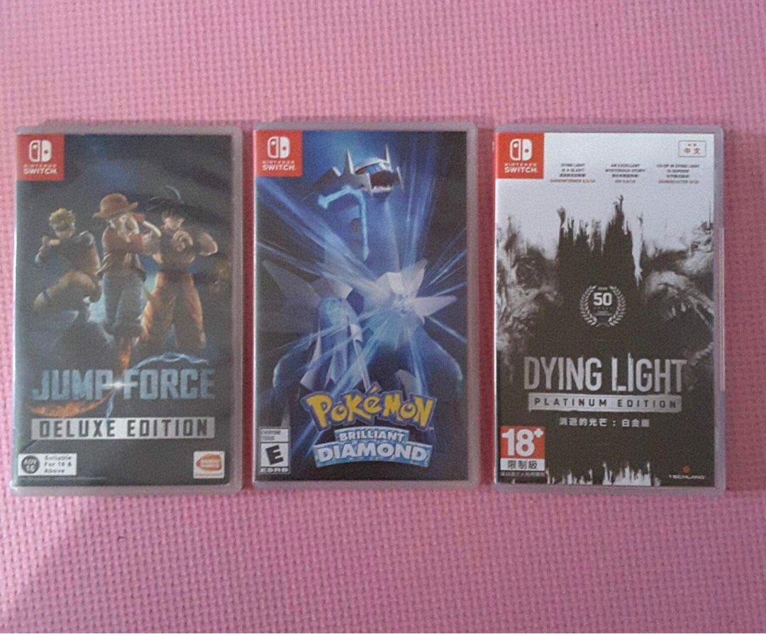 Jump Force,Pokemon diamond and Dying Light, Video Gaming, Video Games ...