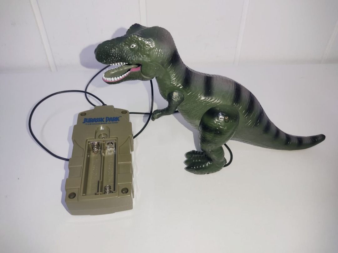 JURASSIC PARK TYRANNOSAURUS REX TREX REMOTE CONTROL UNIVERSAL STUDIOS ...