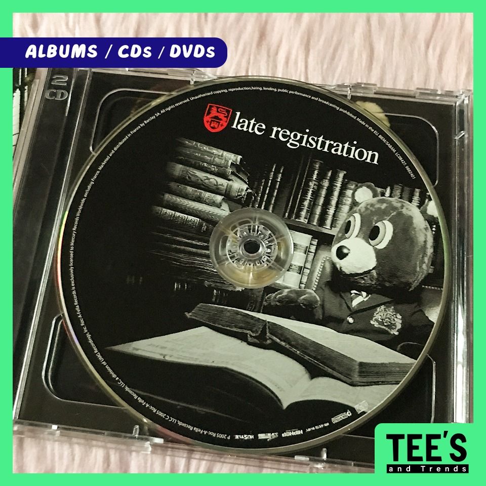Kanye West - Late Registration (Deluxe - 2 CD), Hobbies & Toys, Music ...